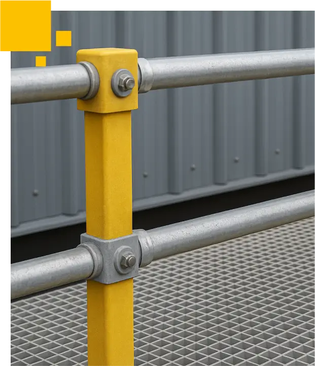 Hybrid Handrails for Industrial Safety | Raven Engineering Group